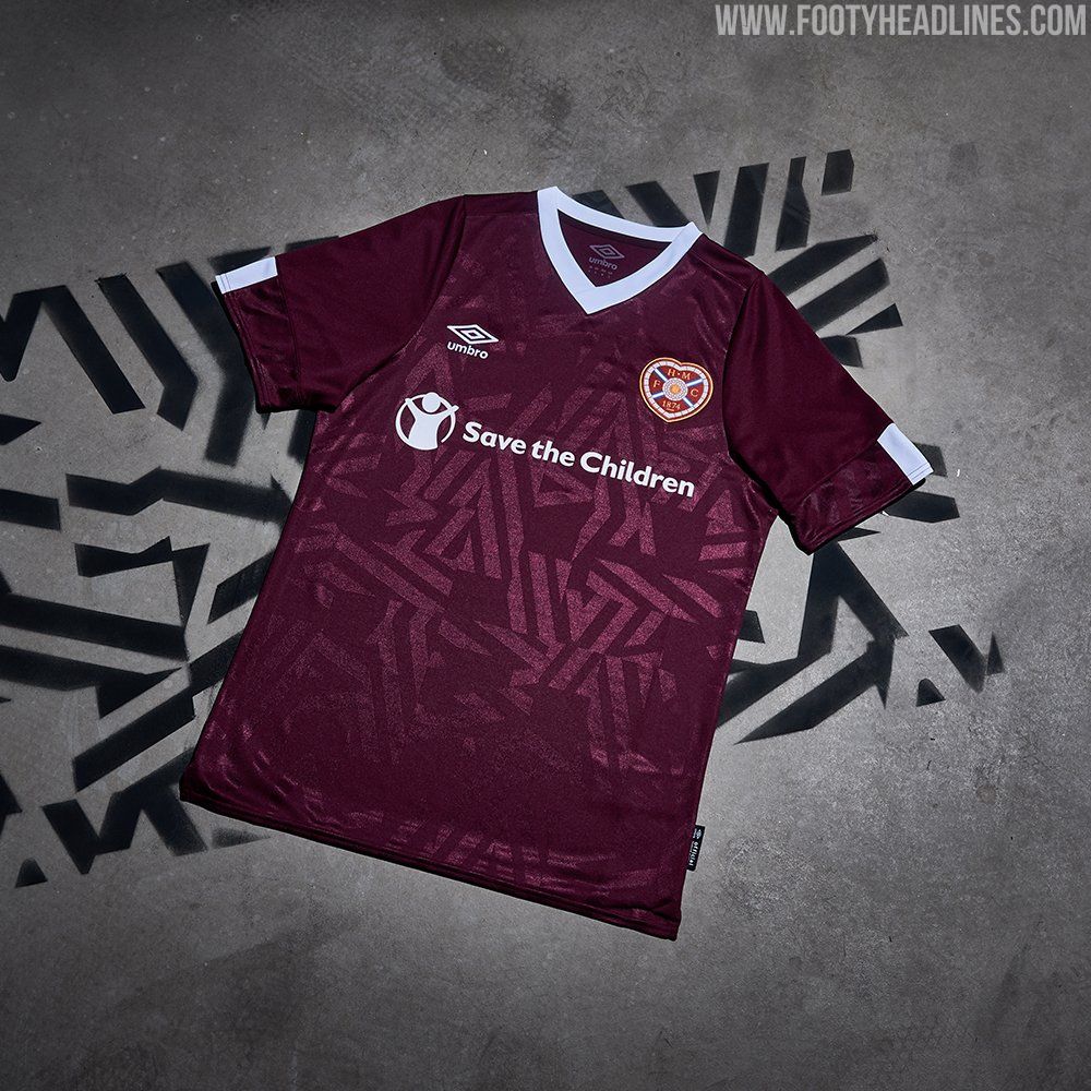Hearts 19-20 Home Kit Revealed - Footy Headlines