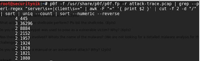 Learning by practicing: Active (Nmap) vs Passive (p0f) information ...