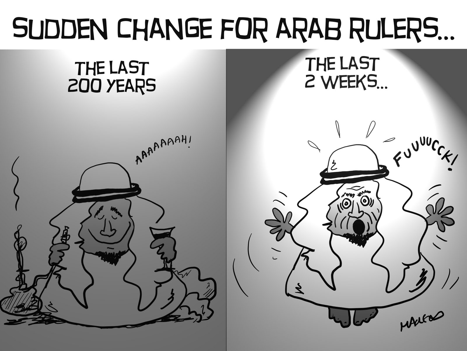 MacLeod Cartoons: Dramatic Change in the Middle East