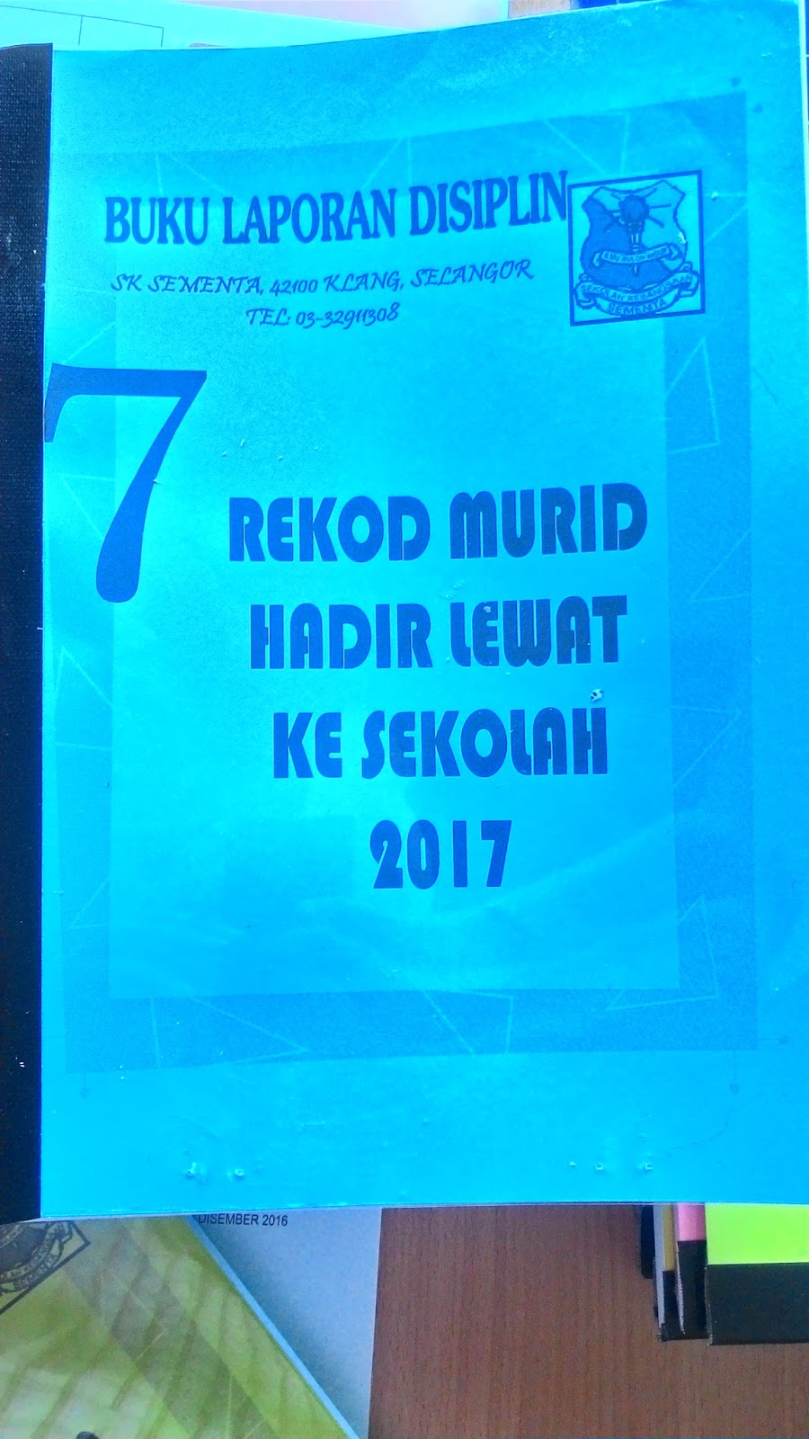 HEM: BUKU LAPORAN UNIT HEM 2017