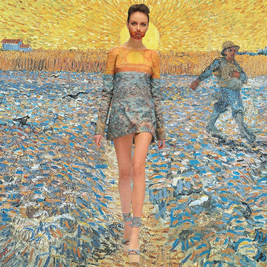 As a Muse: Fashion Art & Installations