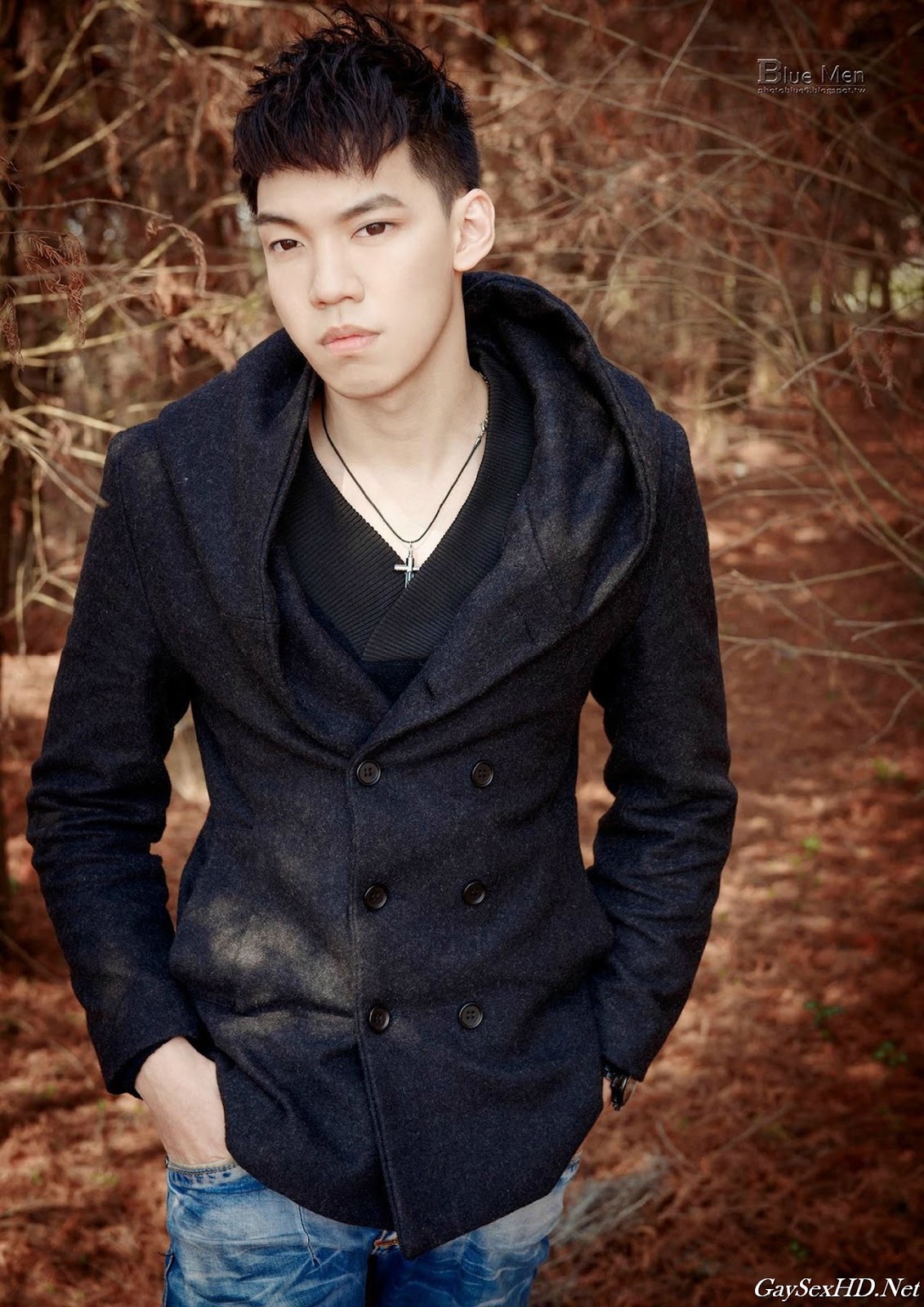 HOT MALE MODELS: Blue Man 59