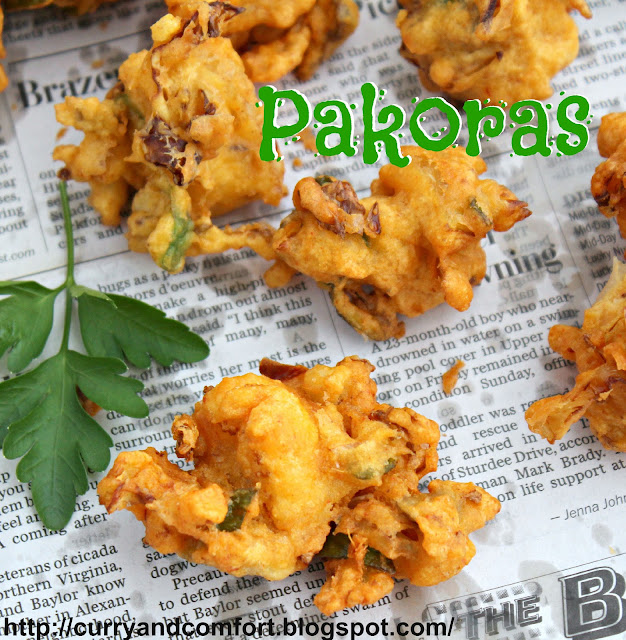 Kitchen Simmer: Vegetable Pakoras (Vegetable Fritters)