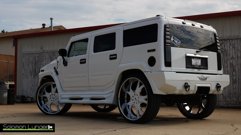 Solomon Lunger Photography: Hummer H2 on 30" Asantis Xenon Bodykit ...