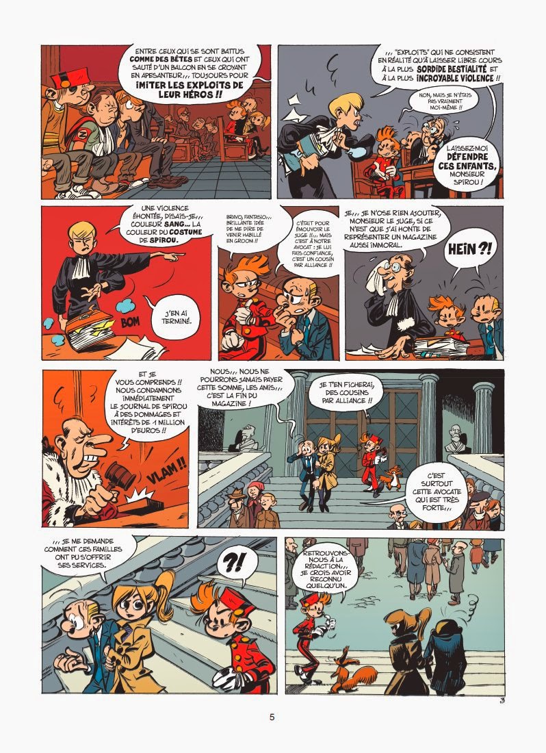 MYSTERY COMICS: Critique 438 : SPIROU ET FANTASIO, TOME 53 - DANS LES GRIFFES DE LA VIPERE, de ...
