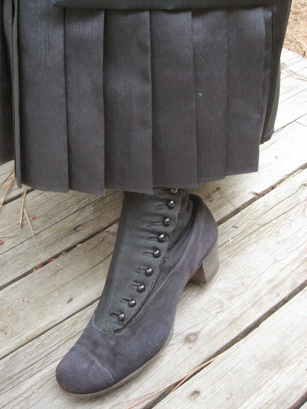 Beauty From Ashes: 1886 Half Mourning Dress