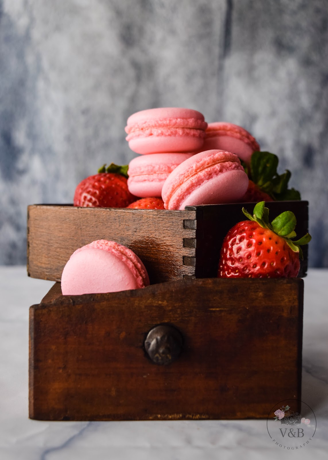 Macarons de Fresa - Vanilla & Berries