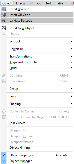 Fungsi Menu Bar pada CorelDRAW (Object dan Effect)