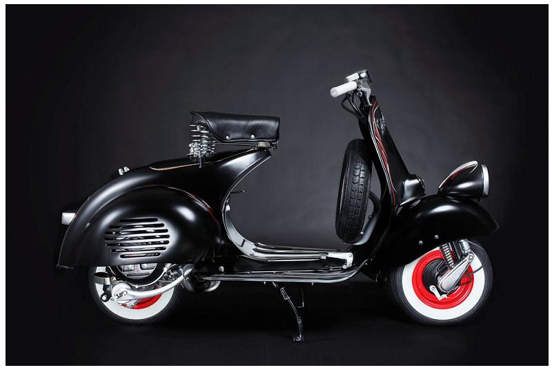 '57 Hot Rod Vespa - RocketGarage - Cafe Racer Magazine