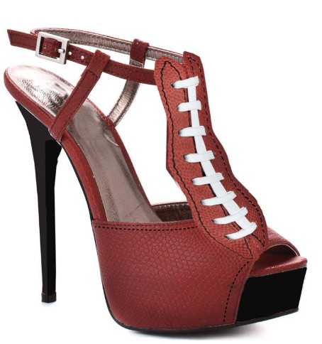 Chick 101-Football for Girls: Football heels. Highly impractical but SO ...