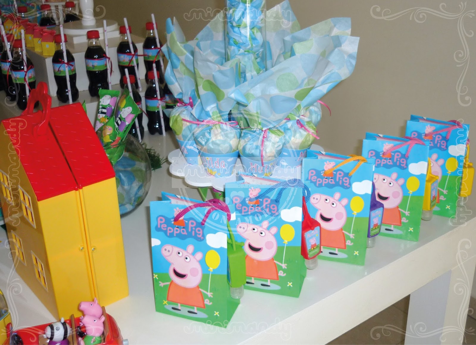 MinimandySign: Candy Bar. Peppa Pig