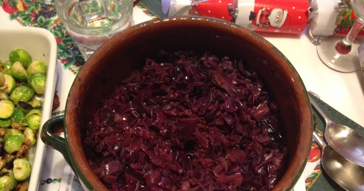 Brunch etc.: My dad's legendary red cabbage