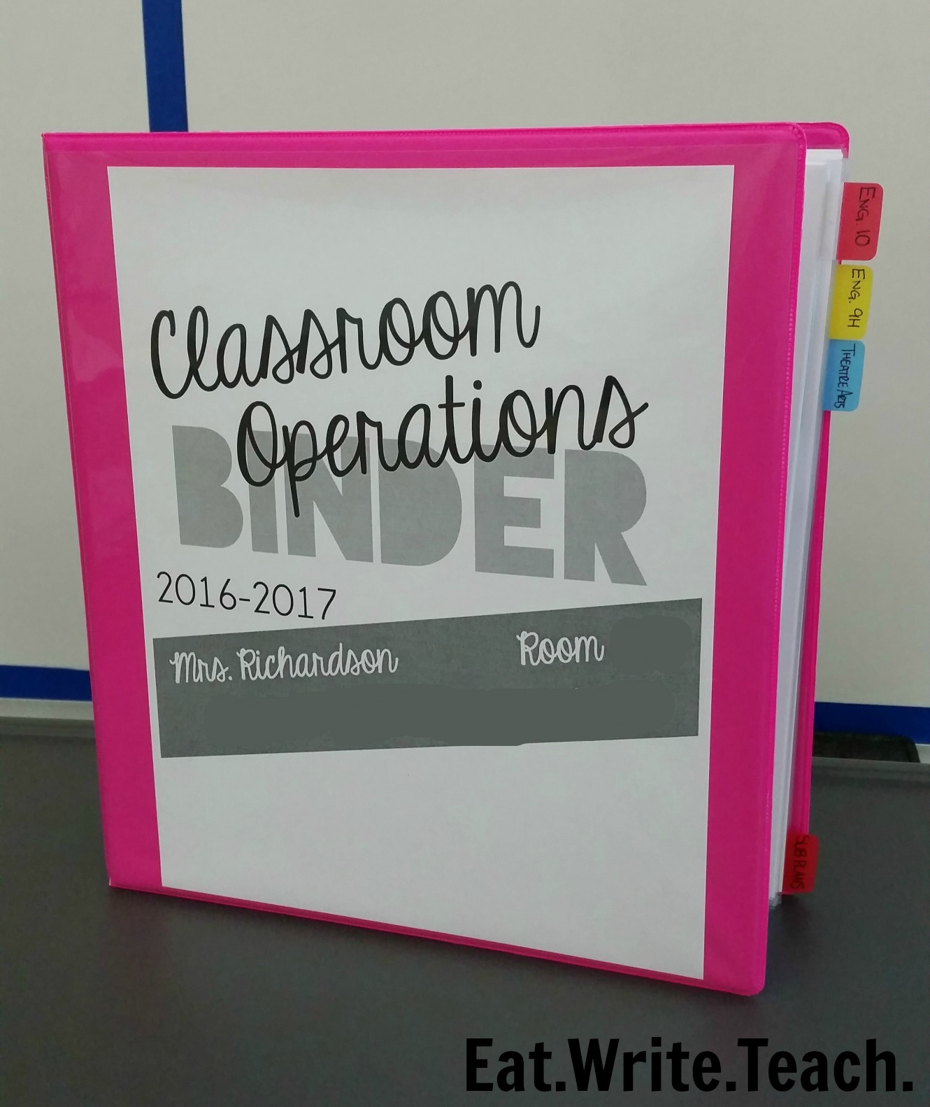 Eat. Write. Teach.: Classroom Operations Manual and an UPDATED Absent ...