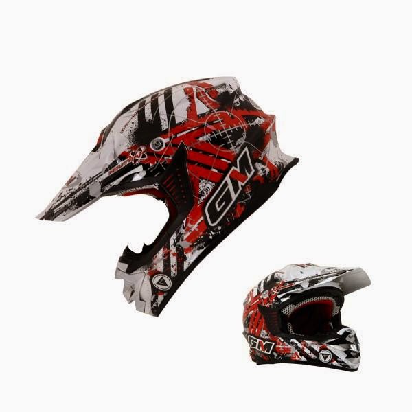 HELM GM SUPERCROSS NEUTRON FULLFACE SNI