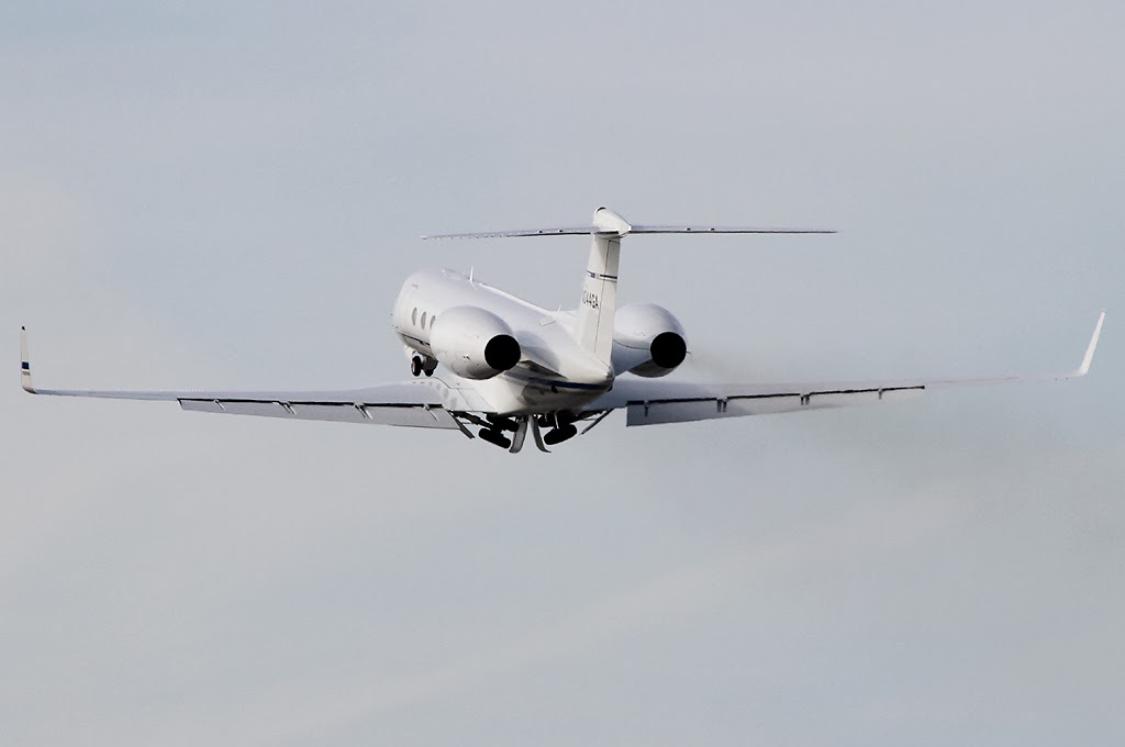 Aero Pacific Flightlines: Gulfstream G550 test flight