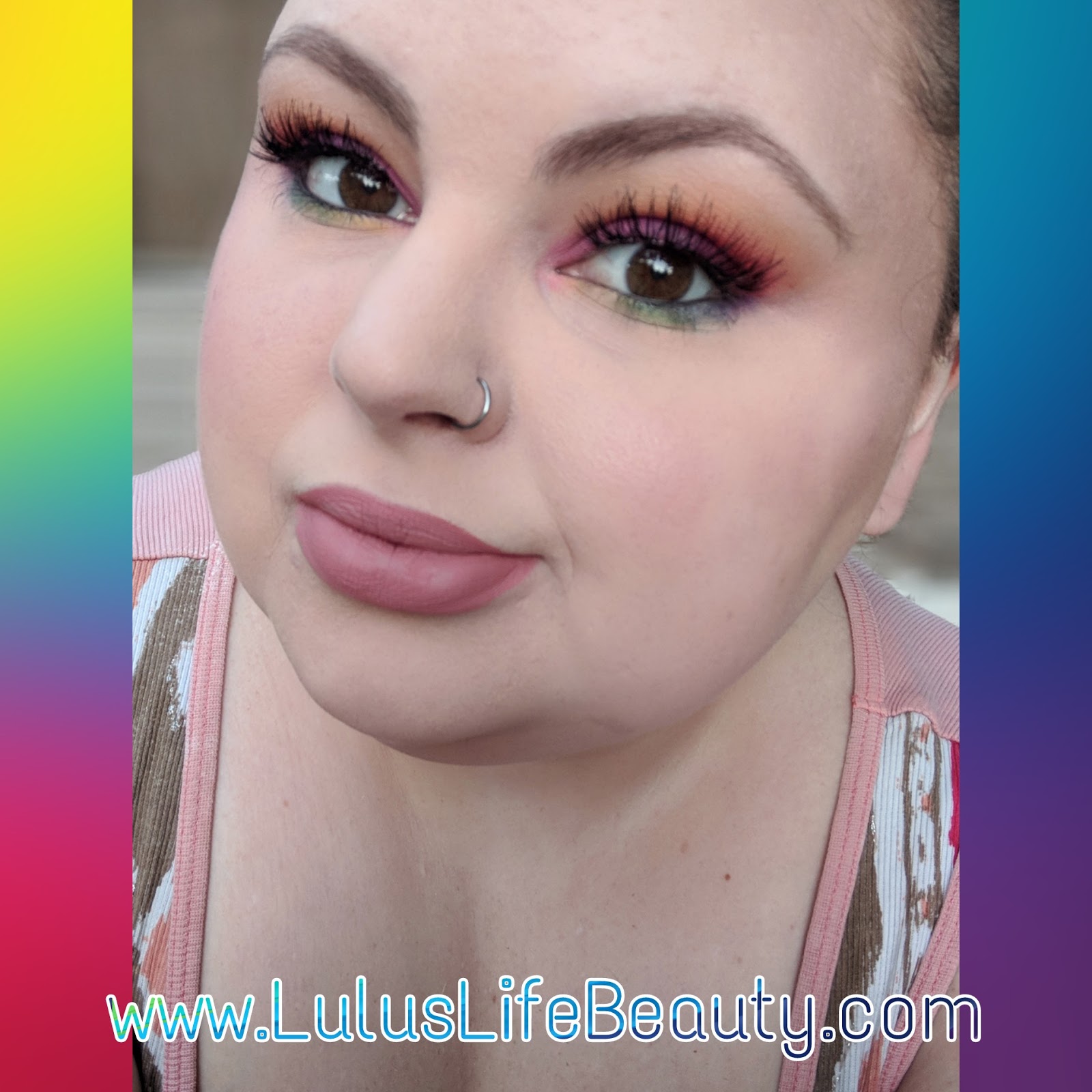 Lulus Life Pride Month Makeup Tutorial