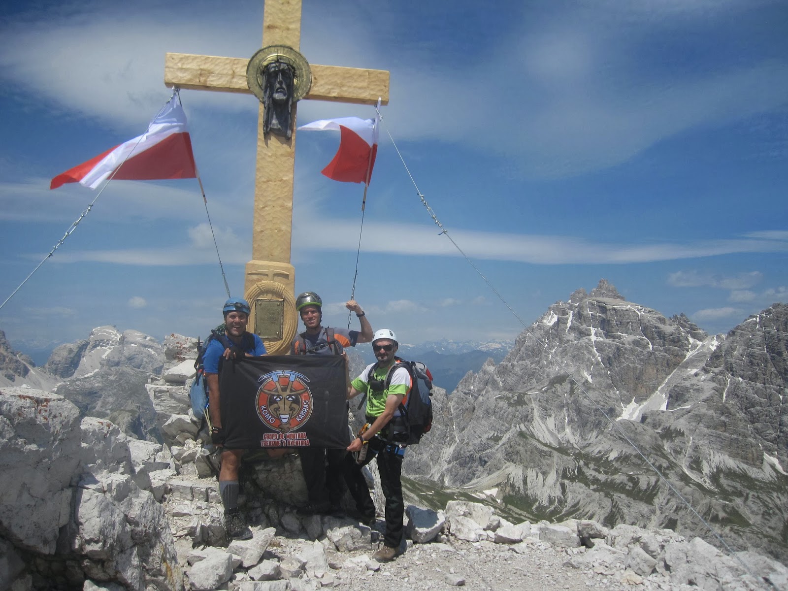 Andasendas: Monte Paterno, Tres cimas de Lavaredo