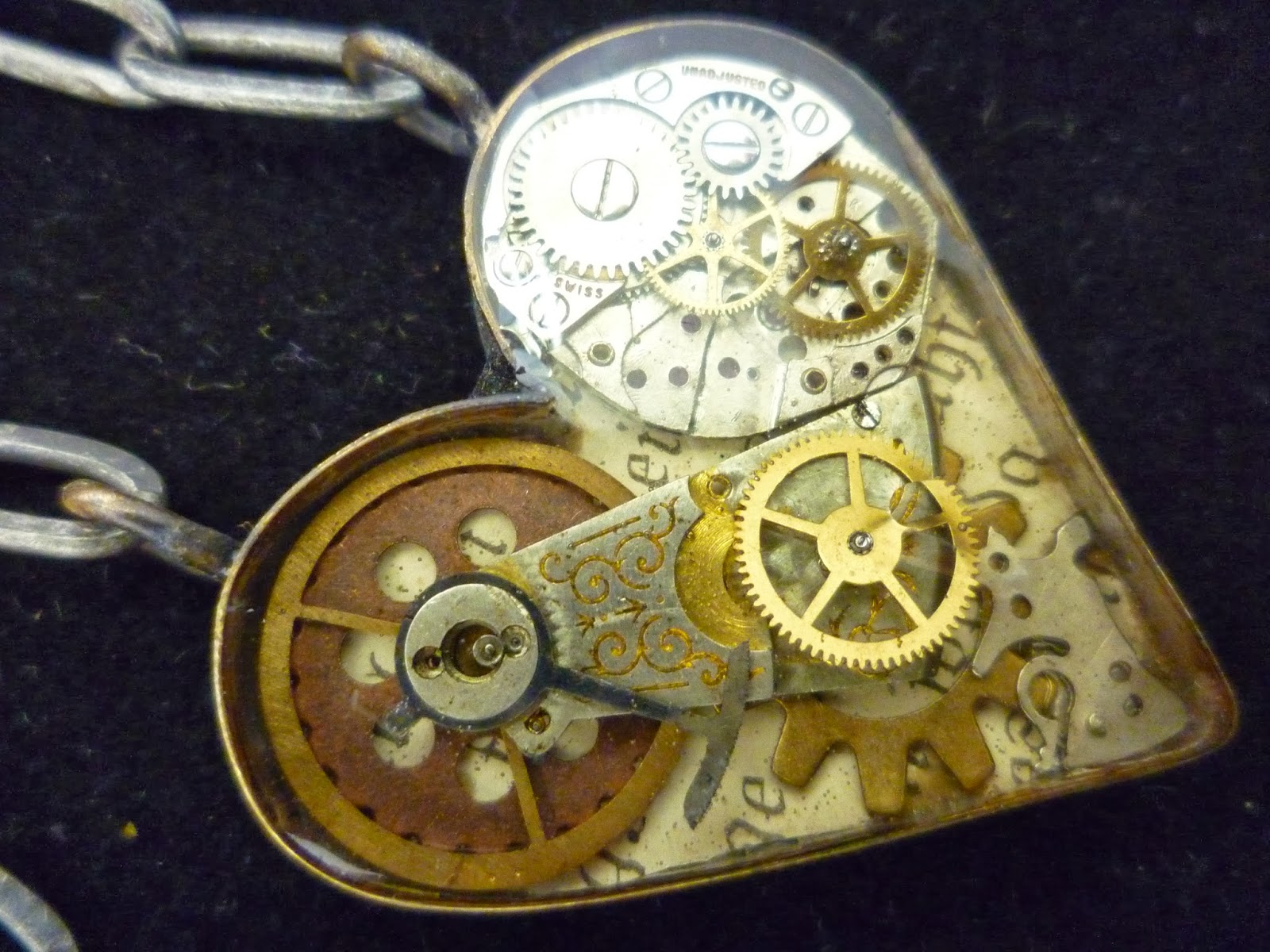 Reinvented Objects: Steam Punk Hearts