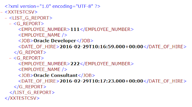 Oracle Apps Technical Learnings: Oracle R12 Text/CSV(comma seperated) output Reports