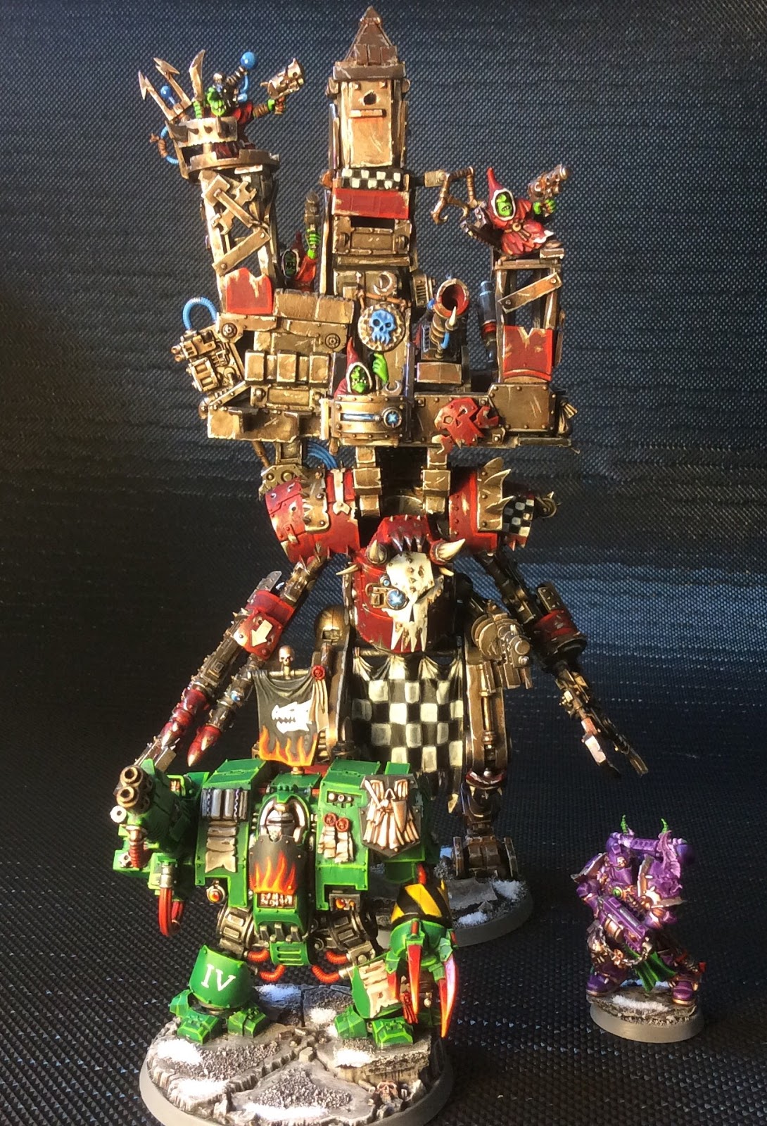 Tabletop Apocalypse: The World's Biggest Deff Dread - Scale Comparison