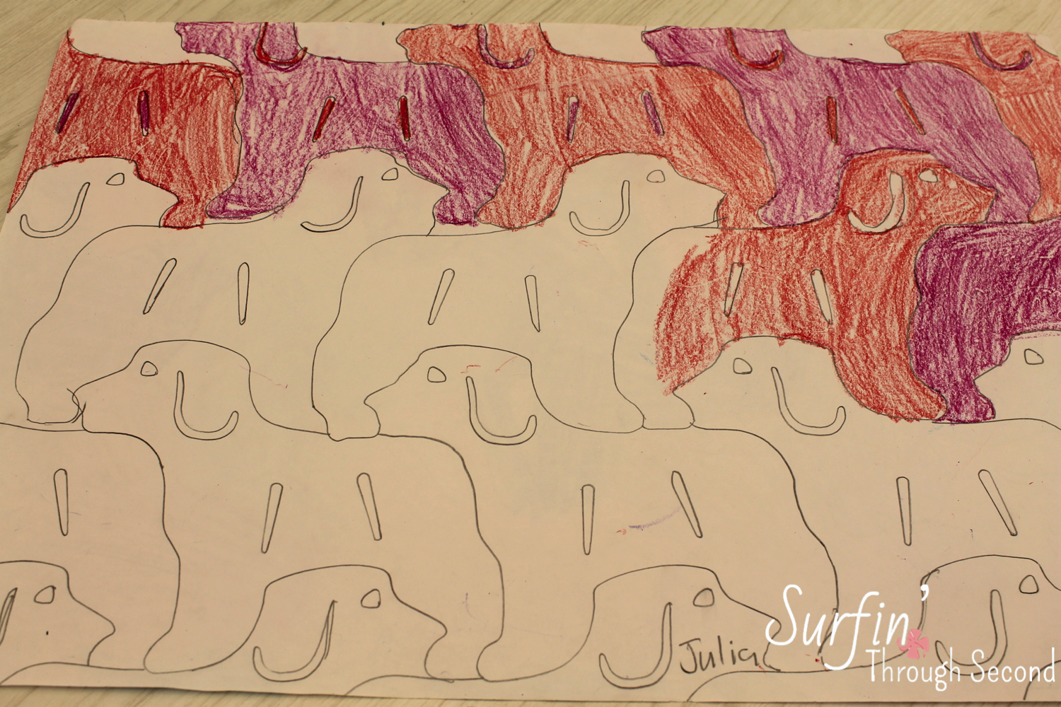 Terrific Tessellations - Surfin' Through Second