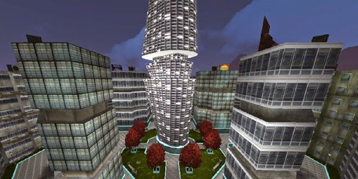 UT2004 Maps - {Wtf}Diealot: DM-Wtf-City-Offices-M