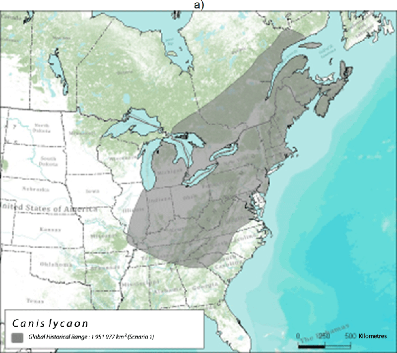 Abe's Animals: Canis range maps