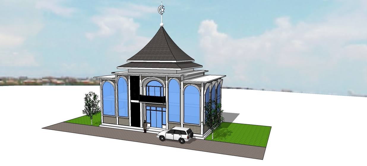 Musholla Darussalam: Design Musholla Darussalam