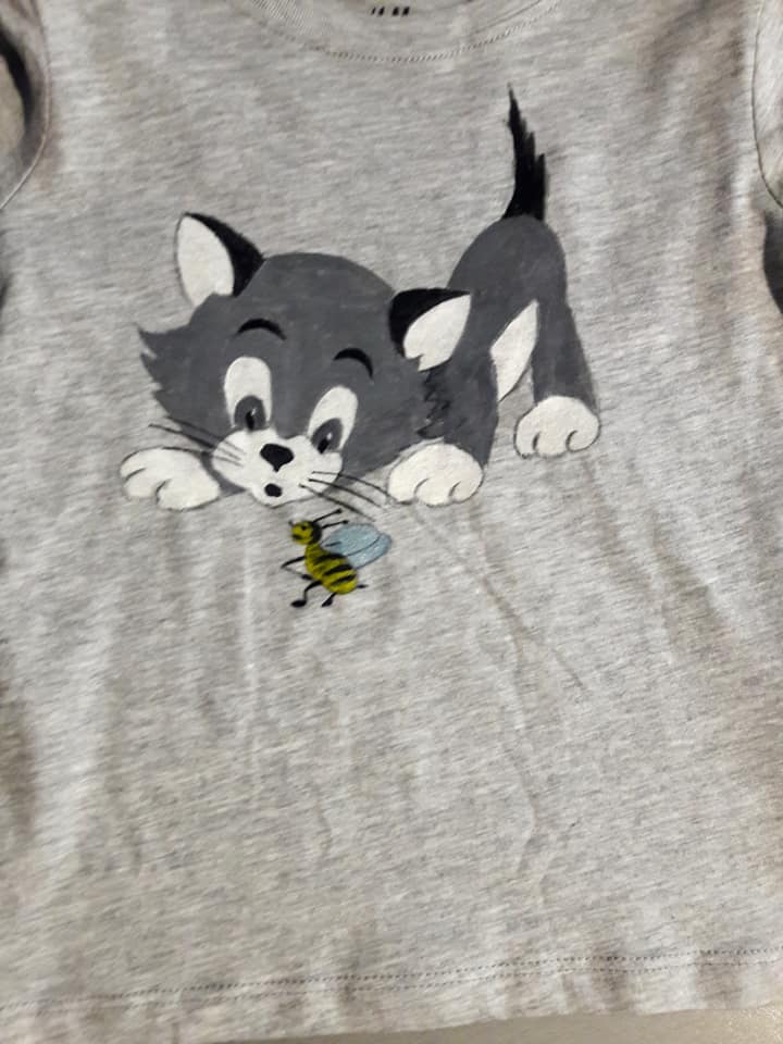 (Handmade) Tricouri pictate pentru copii |Ce sa faci in timpul liber