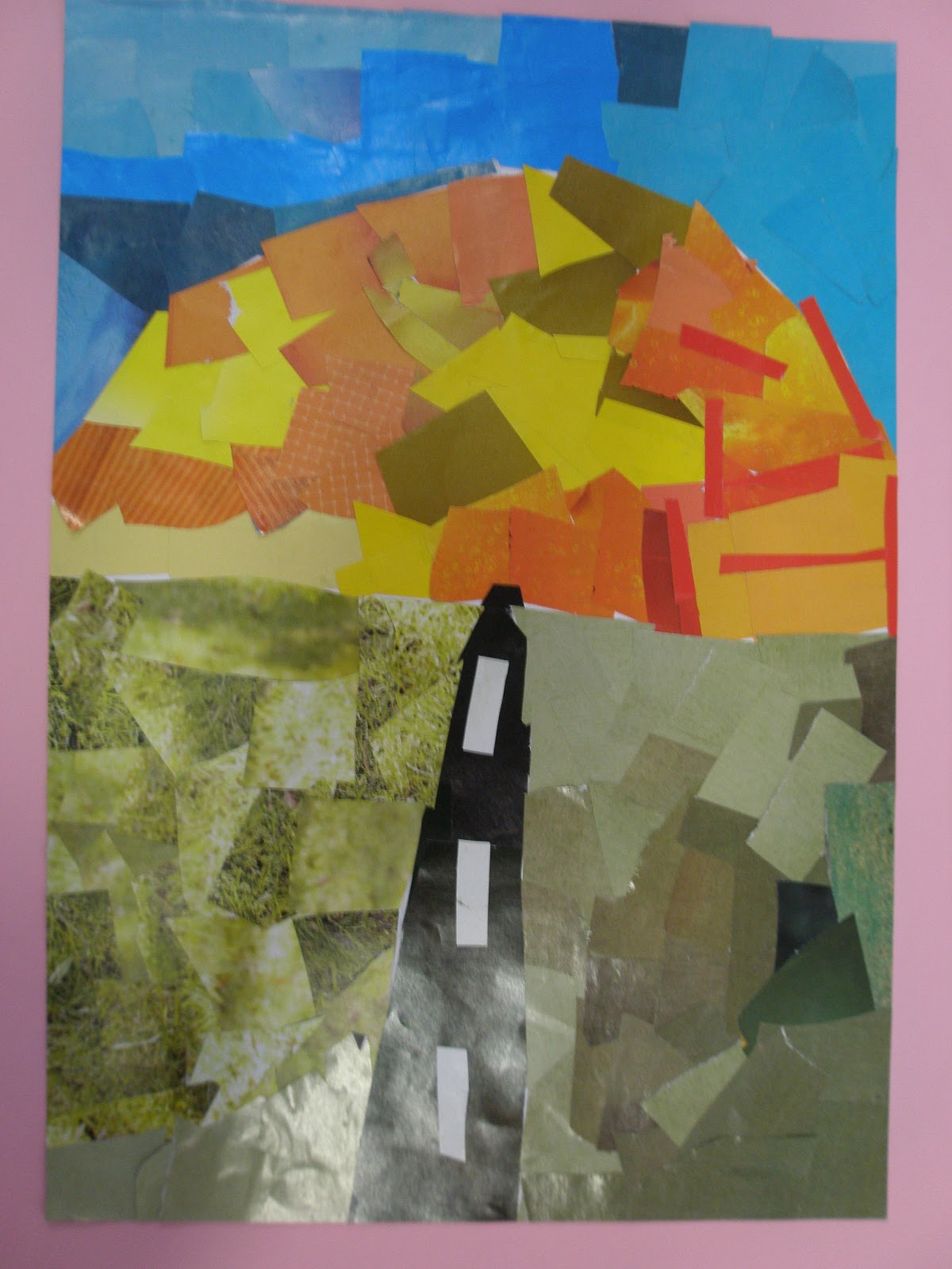 Elwood Primary Art: Year 3 Collages
