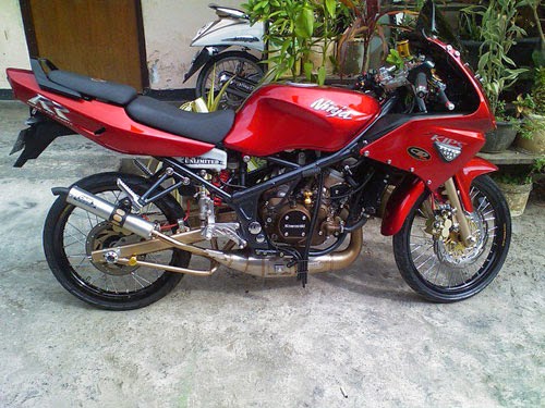 Modifikasi Kawasaki Ninja RR KEREN Ter-Update 2015 | Area Modifikasi ...