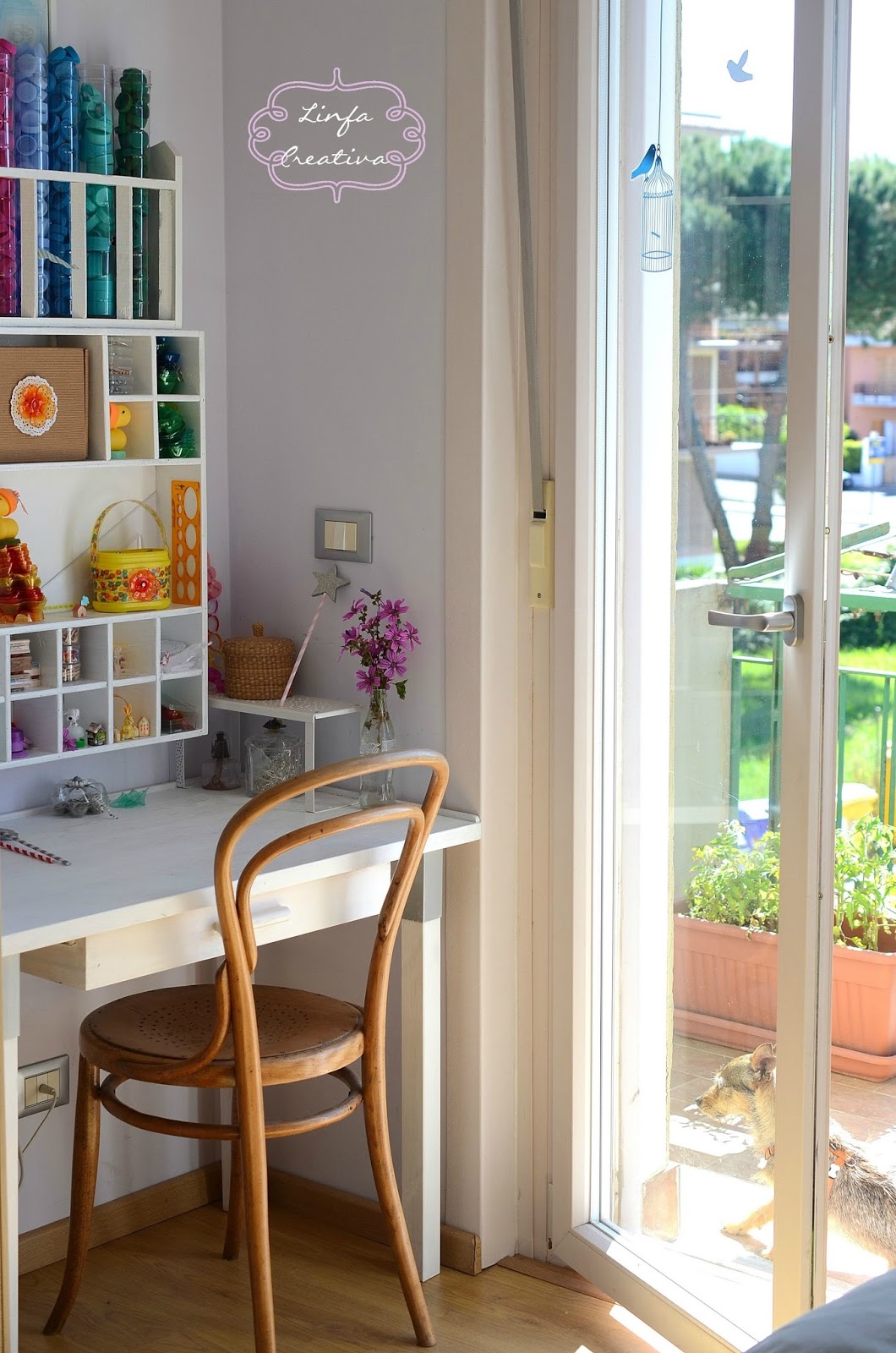 Linfa Creativa: My craft corner on spring time