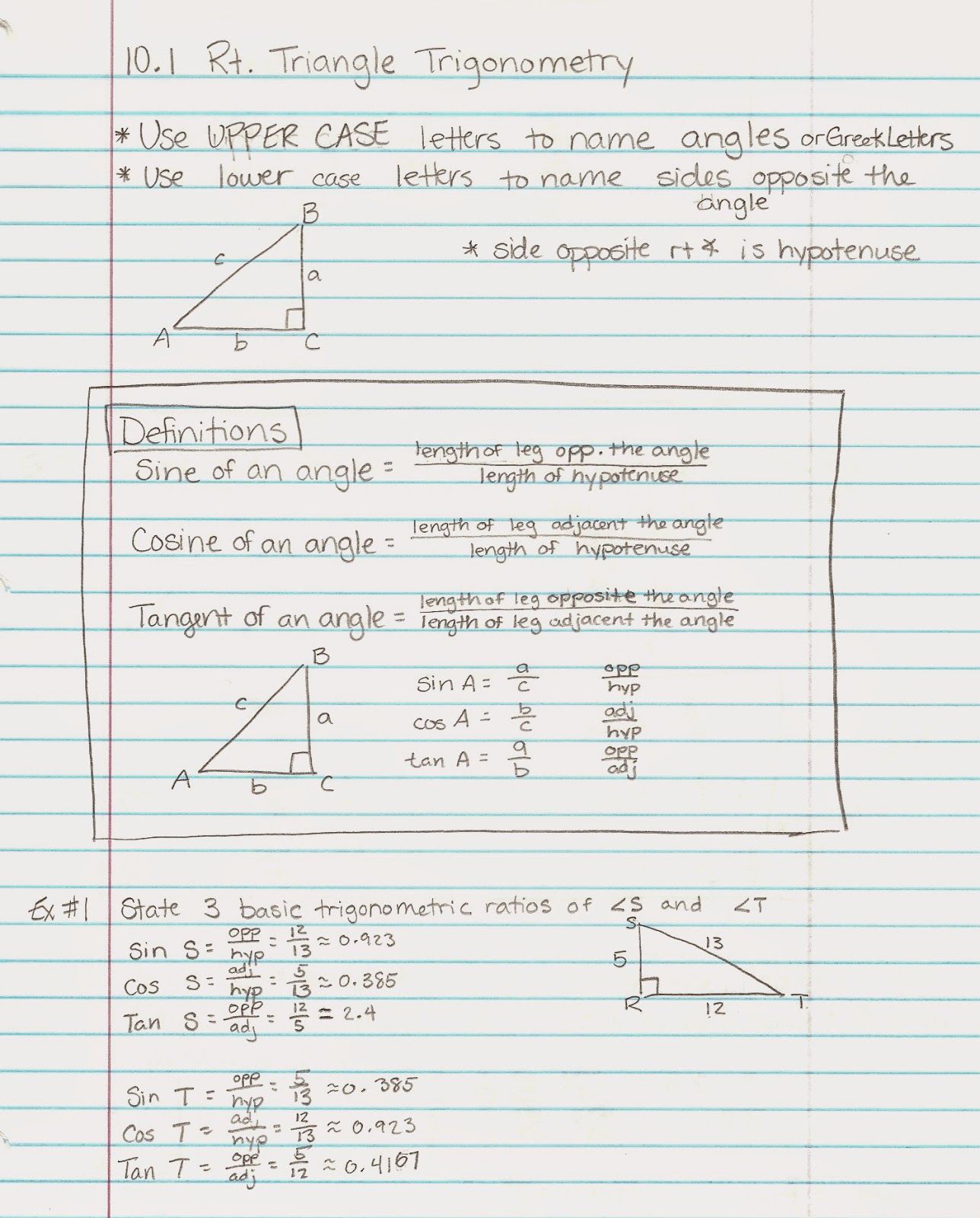 Algebra Alerts (Algebra 1 and 2): Algebra 2: Lesson 10.1 Notes and HW ...