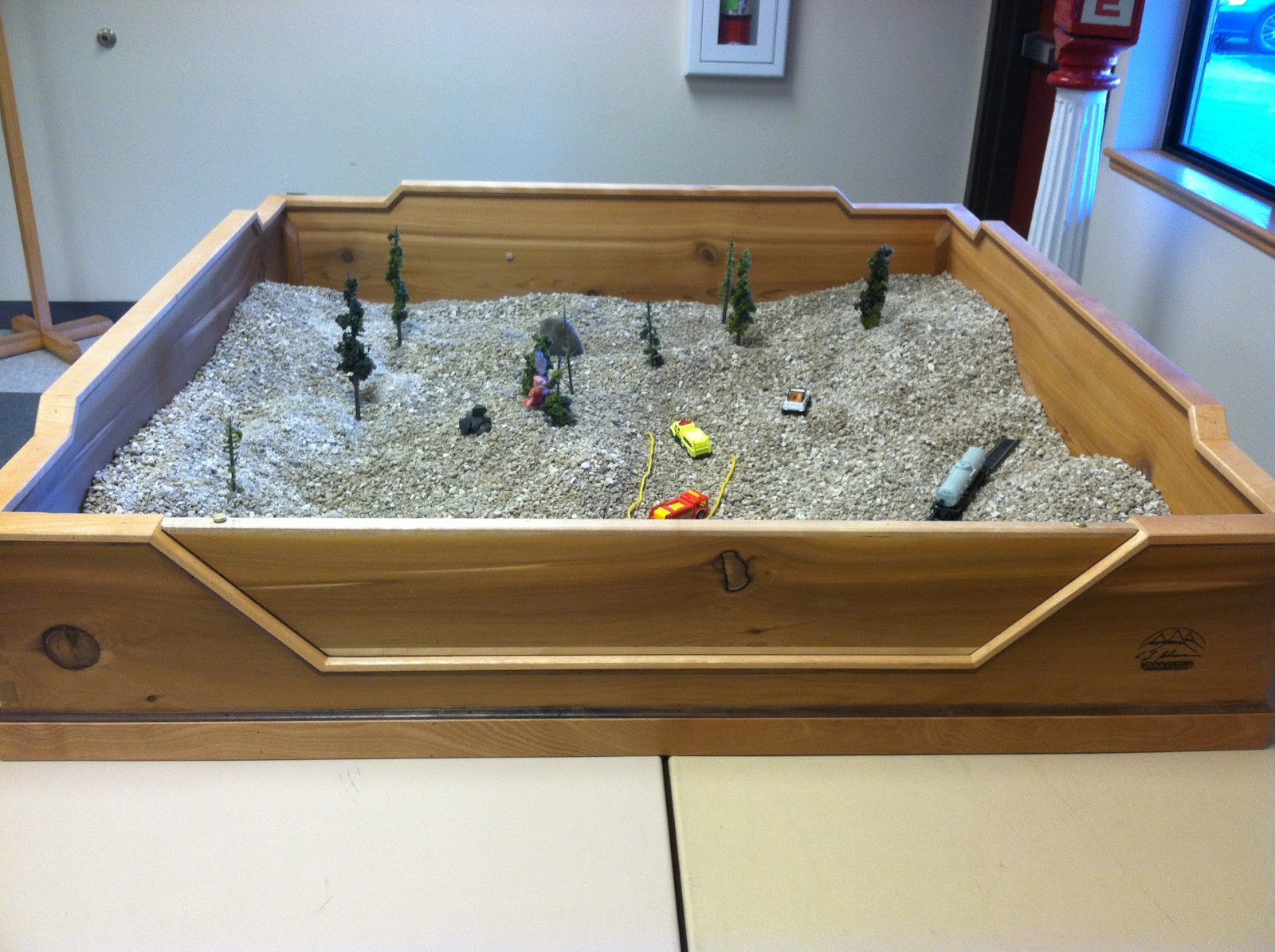 RusticWorks - Wood Working Photo Journal: Fire Department Sand Table ...