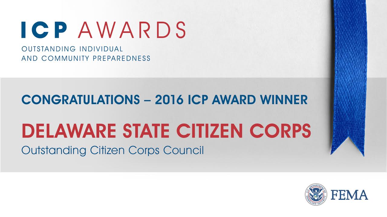 Delaware Citizen Corps Current Events