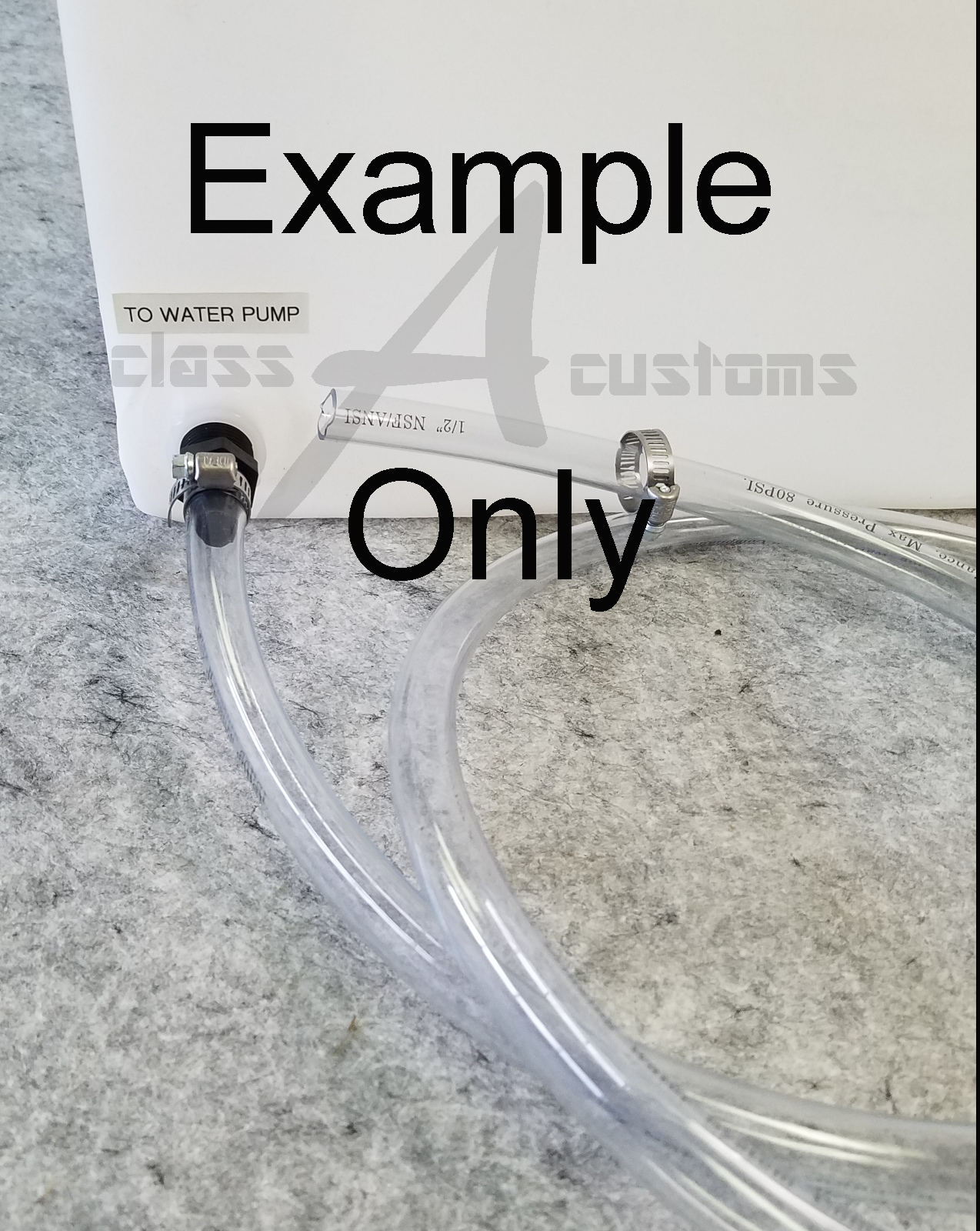 Class A Customs Water Tank Information