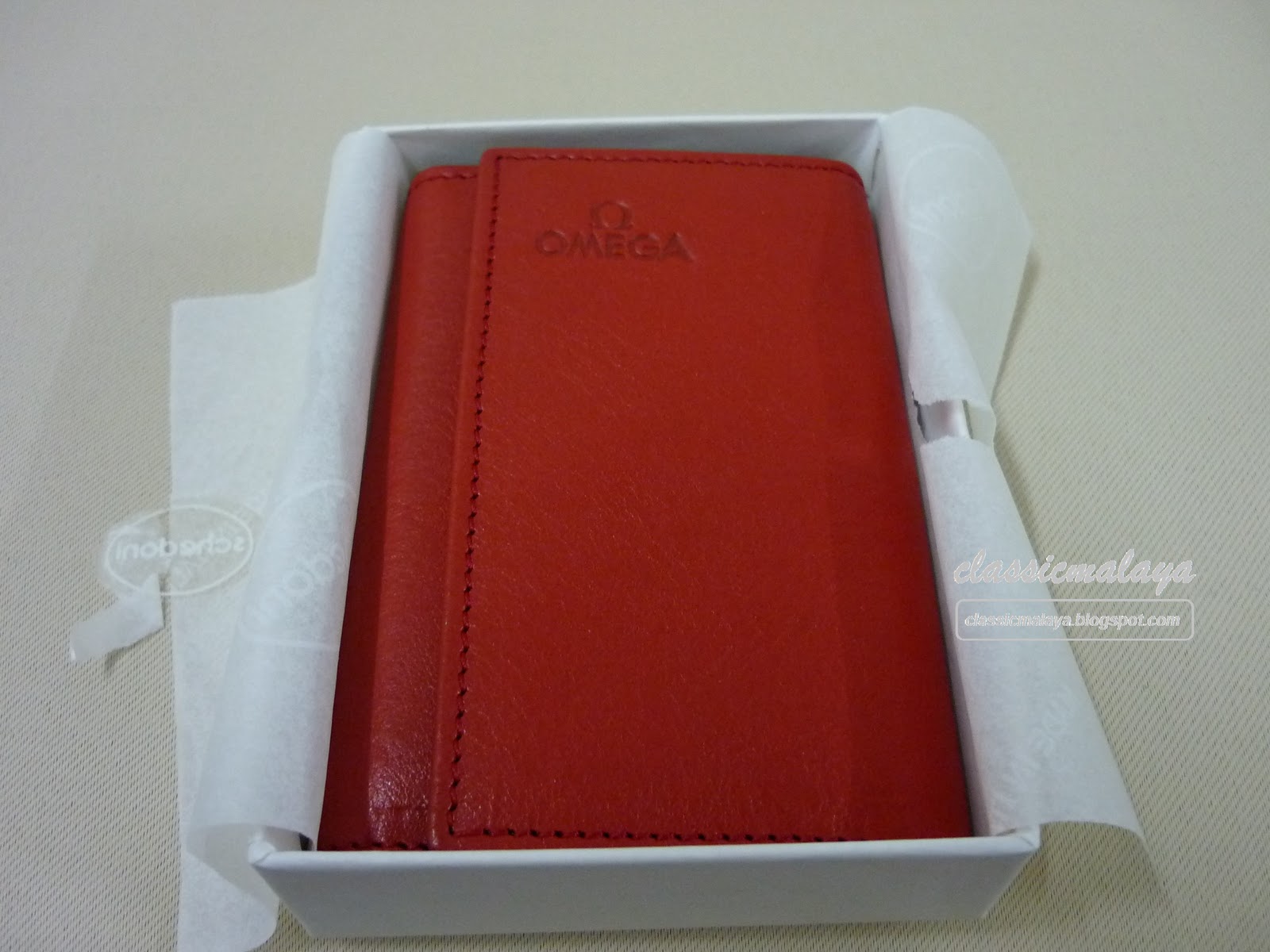 classicmalaya: 176. Leather Omega Key Holder Wallet