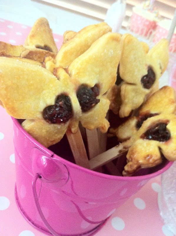 Maude and Betty: Butterfly jam tarts