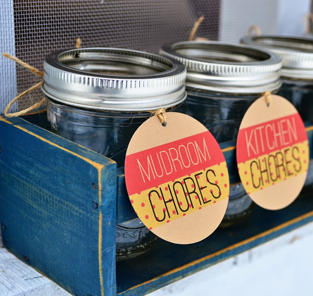 The Nutmeg Collective: Chore Jars Tutorial.