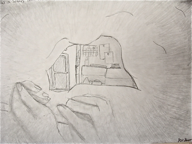 Under The Brush~: 8th grade sketches~