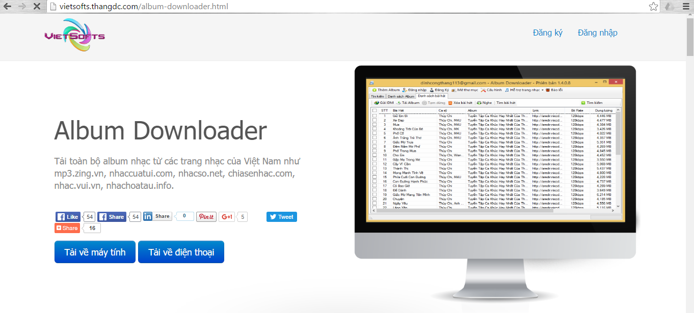 Hướng dẫn cài đặt và sử dụng Album Downloader trên Android | Viết bởi ...