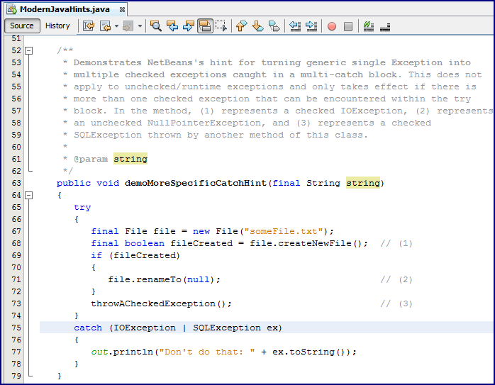 Seven NetBeans Hints for Modernizing Java Code - Java Code Geeks