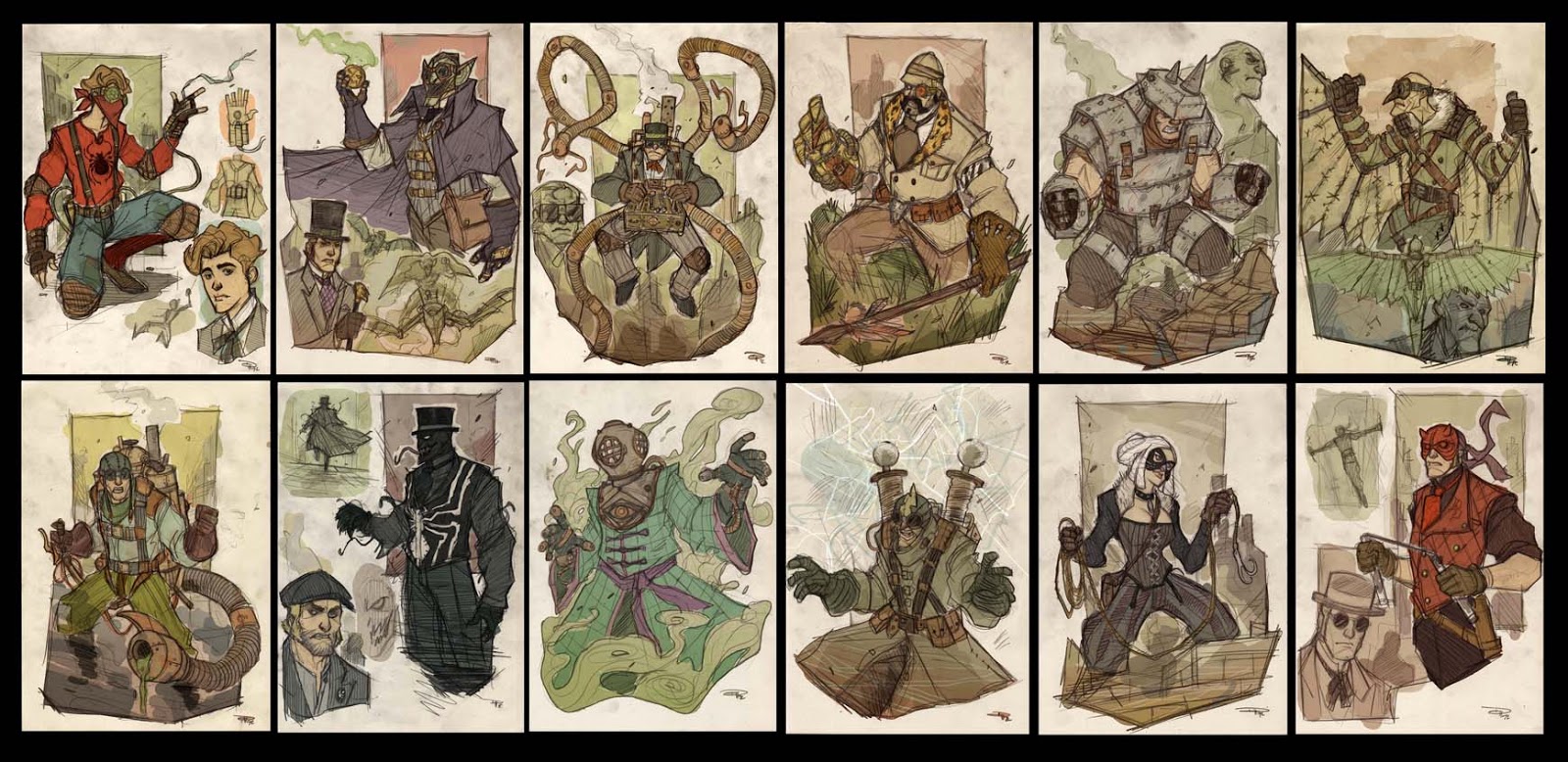 denis medri artworks: Spider-Verse #1 - ovvero la mia Steampunk Spider ...