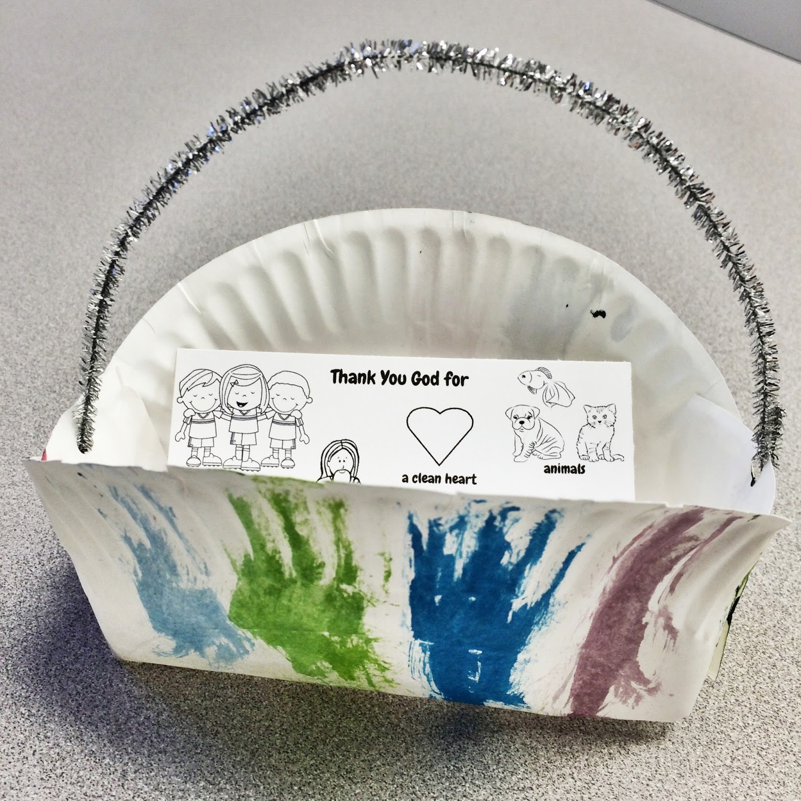 faith sprouts: Basket of Blessing