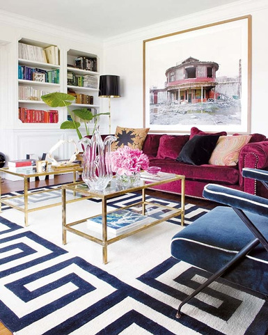 belle maison: Going Bold: Graphic Rugs
