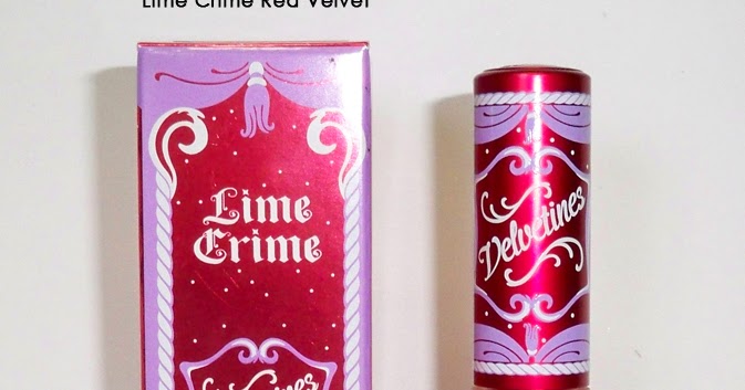 Krimzin Art: Lime Crime Red Velvet: Review & Swatches