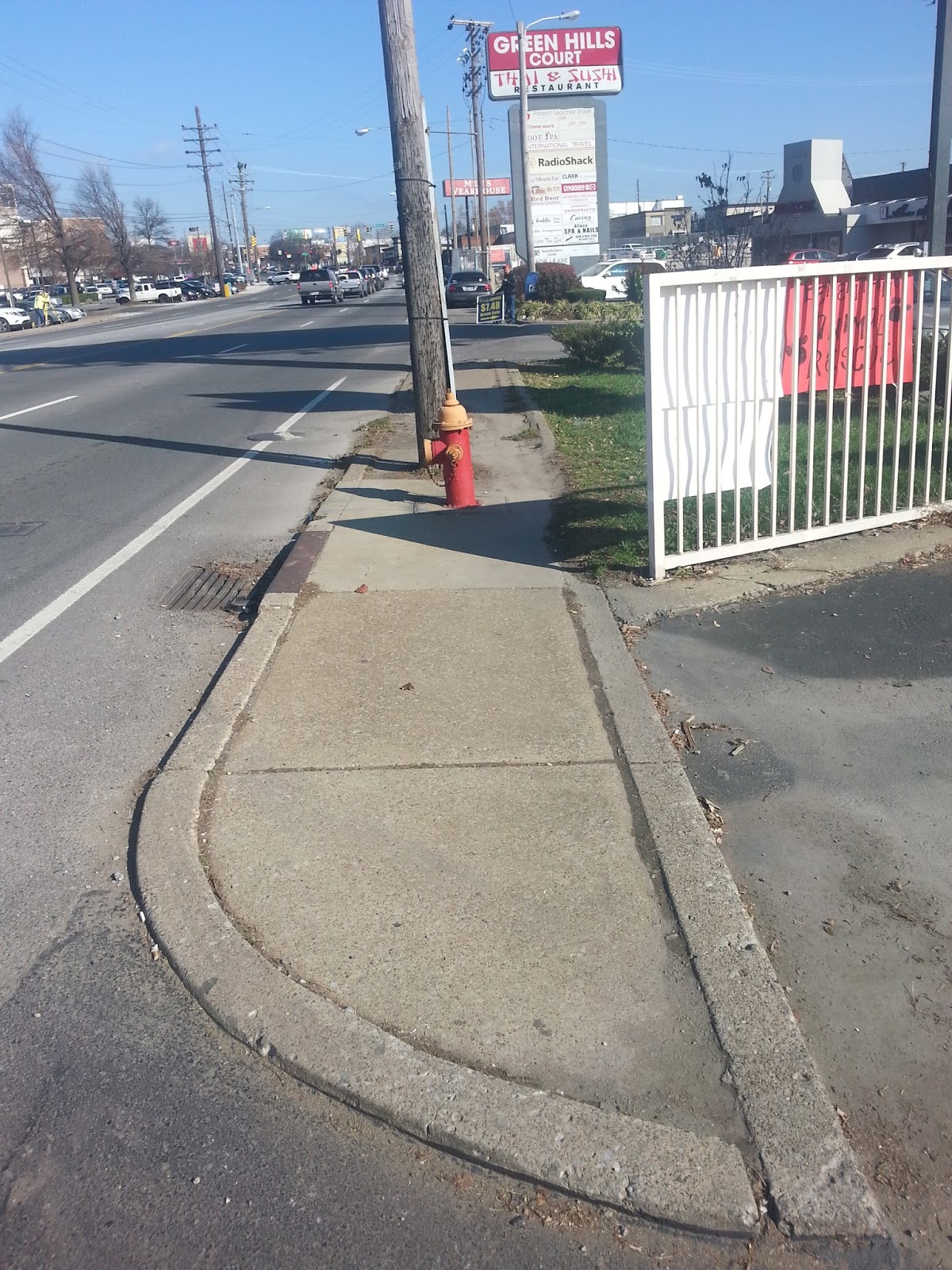 Nashville non-ADA compliant sidewalks: Nashville's non-ADA compliant ...