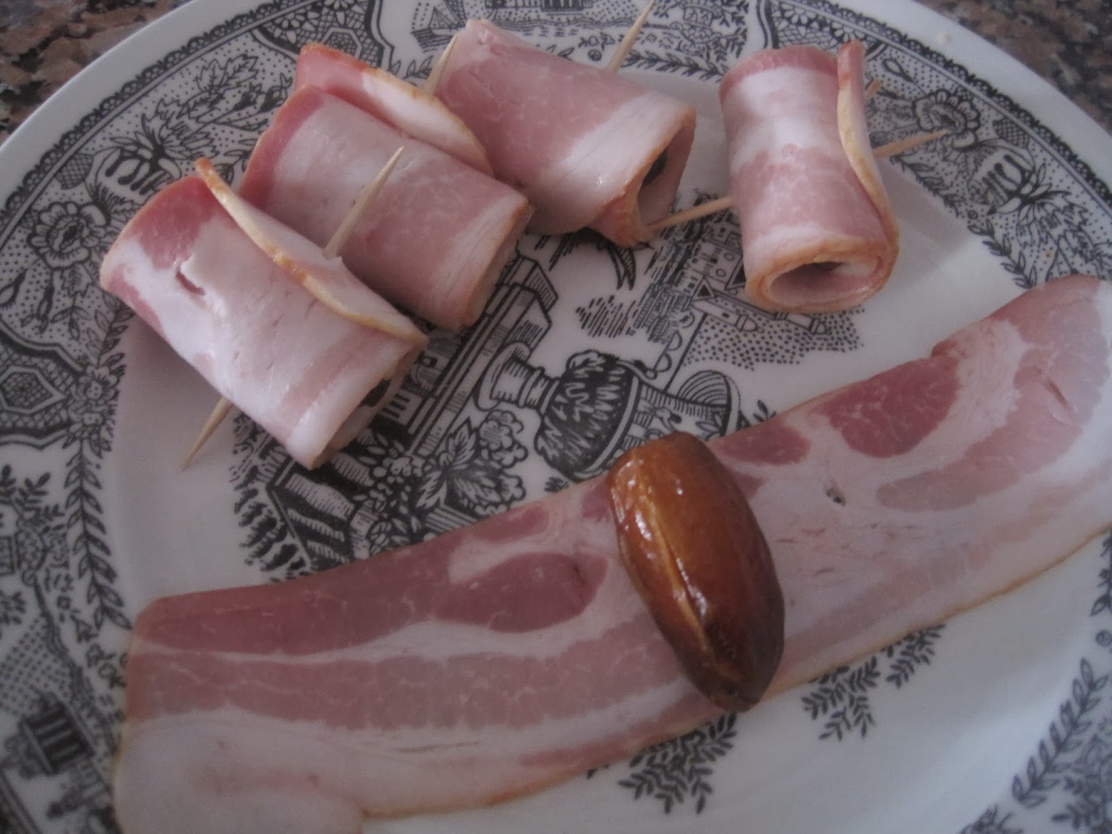 Recetario de Anabel: Dátiles con bacon