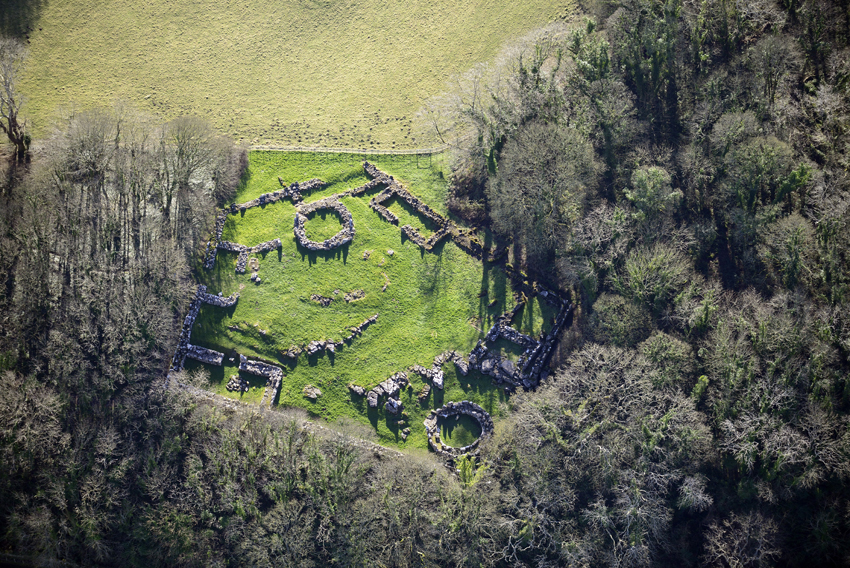 Aerial Archaeology in winter – sunshine and rainbows over Anglesey ...