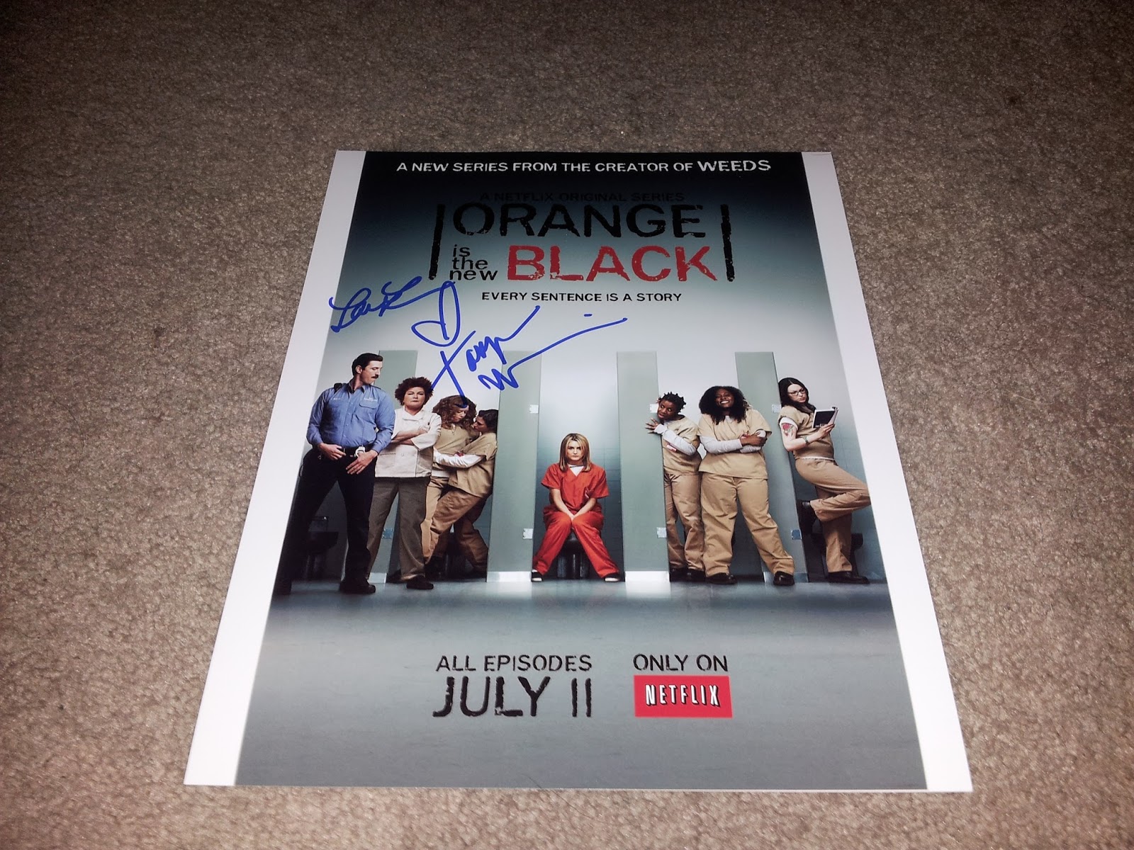 Will The Autograph Guy: Tiffany Doggett AKA Pennsatucky AKA Taryn ...